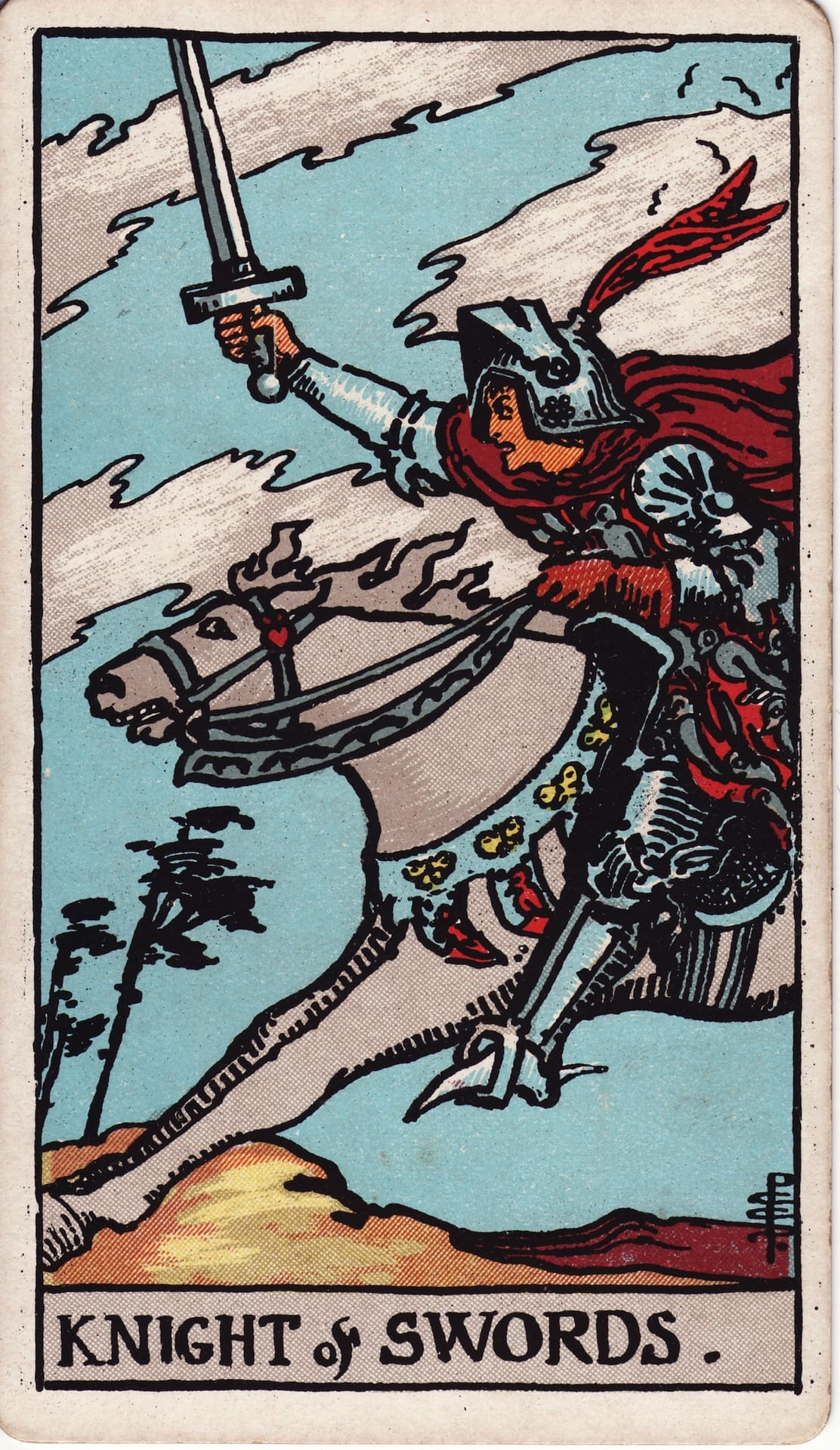 Ace of Cups, Knight of Swords & Eight of Pentacles | Tarot Meaning